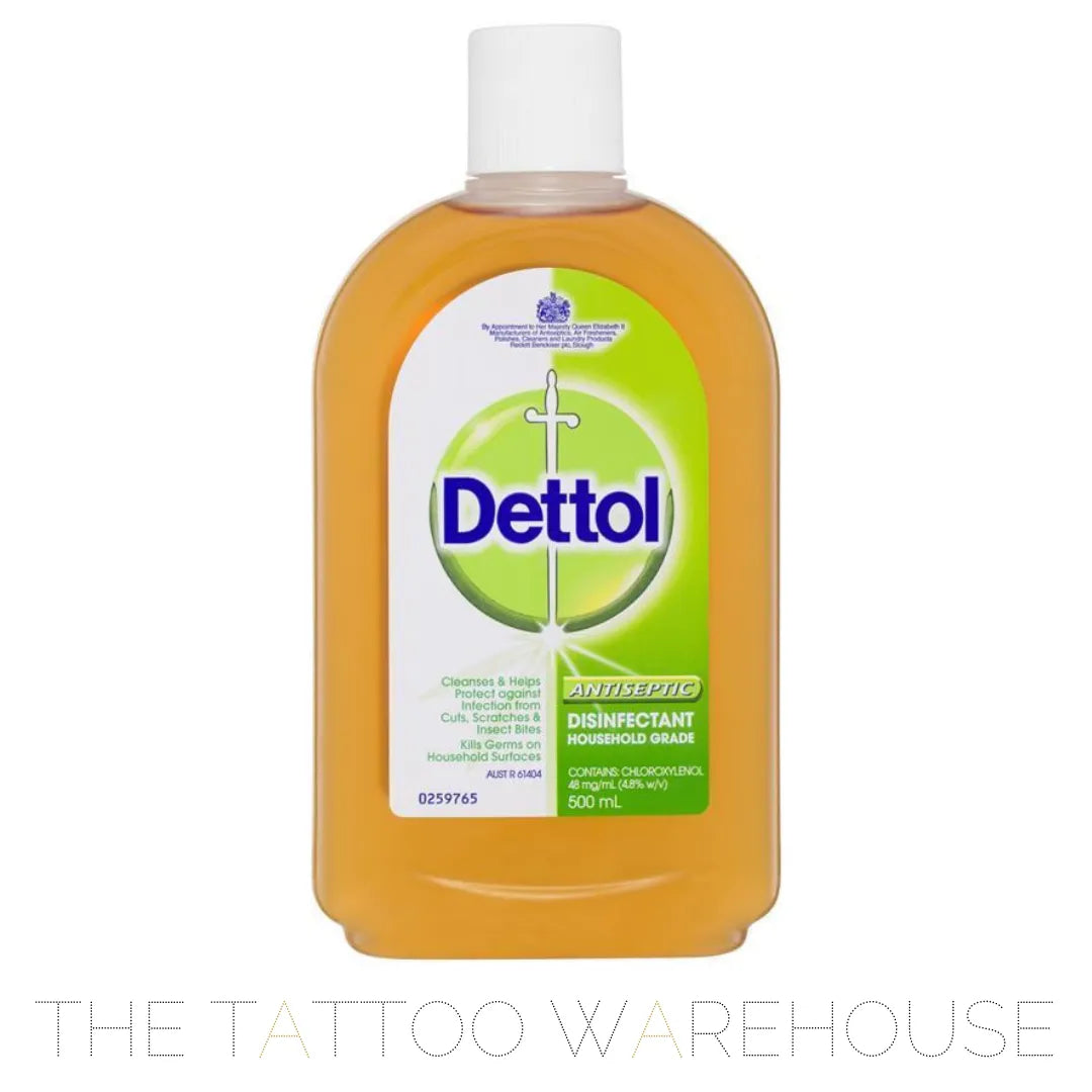 Dettol Disinfectant - 500ml – The Tattoo Warehouse