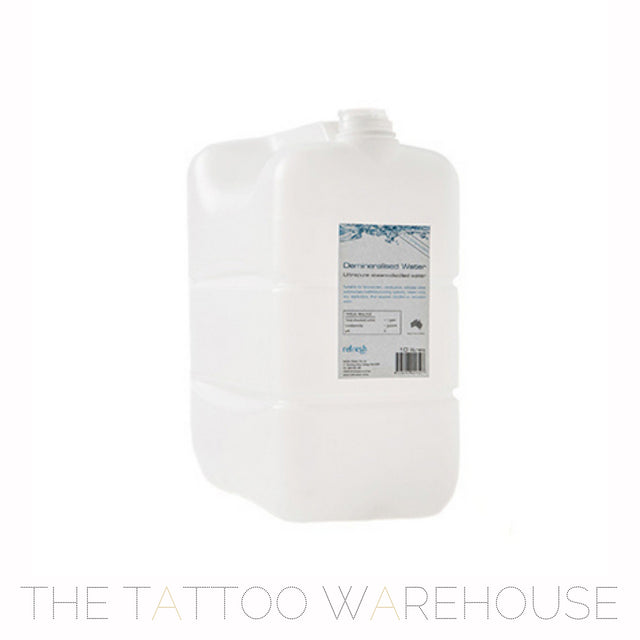 Ultrapure steam distilled water -10L with tap – The Tattoo Warehouse